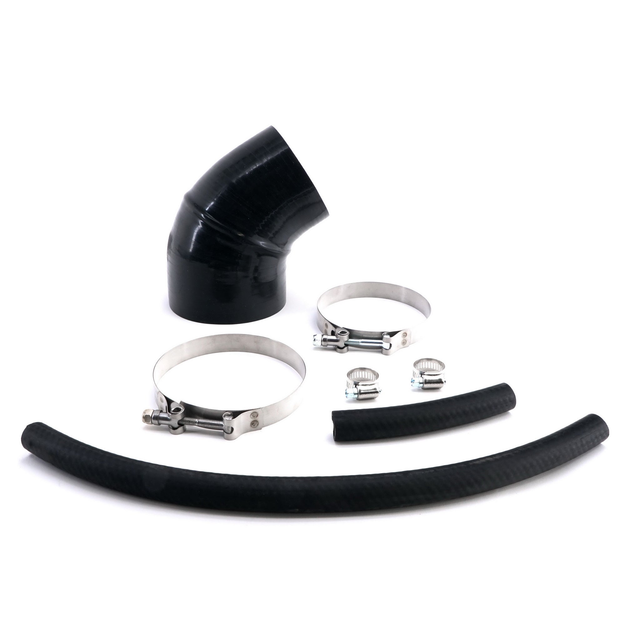 4.5in Powder-Coated Open Box Cold Air Intake for the 2017 - 2022 Dodge Hellcat With Air Grabber ...